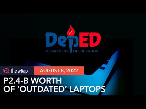 Why COA flagged DepEd for P2.4 billion worth of 'outdated' laptops