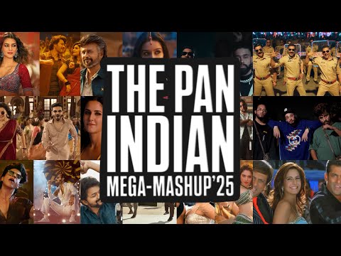THE PAN INDIAN MEGA-MASHUP 2025 | KriB | 35 Songs | Hindi Punjabi Tamil Telugu Malayalam | Latest