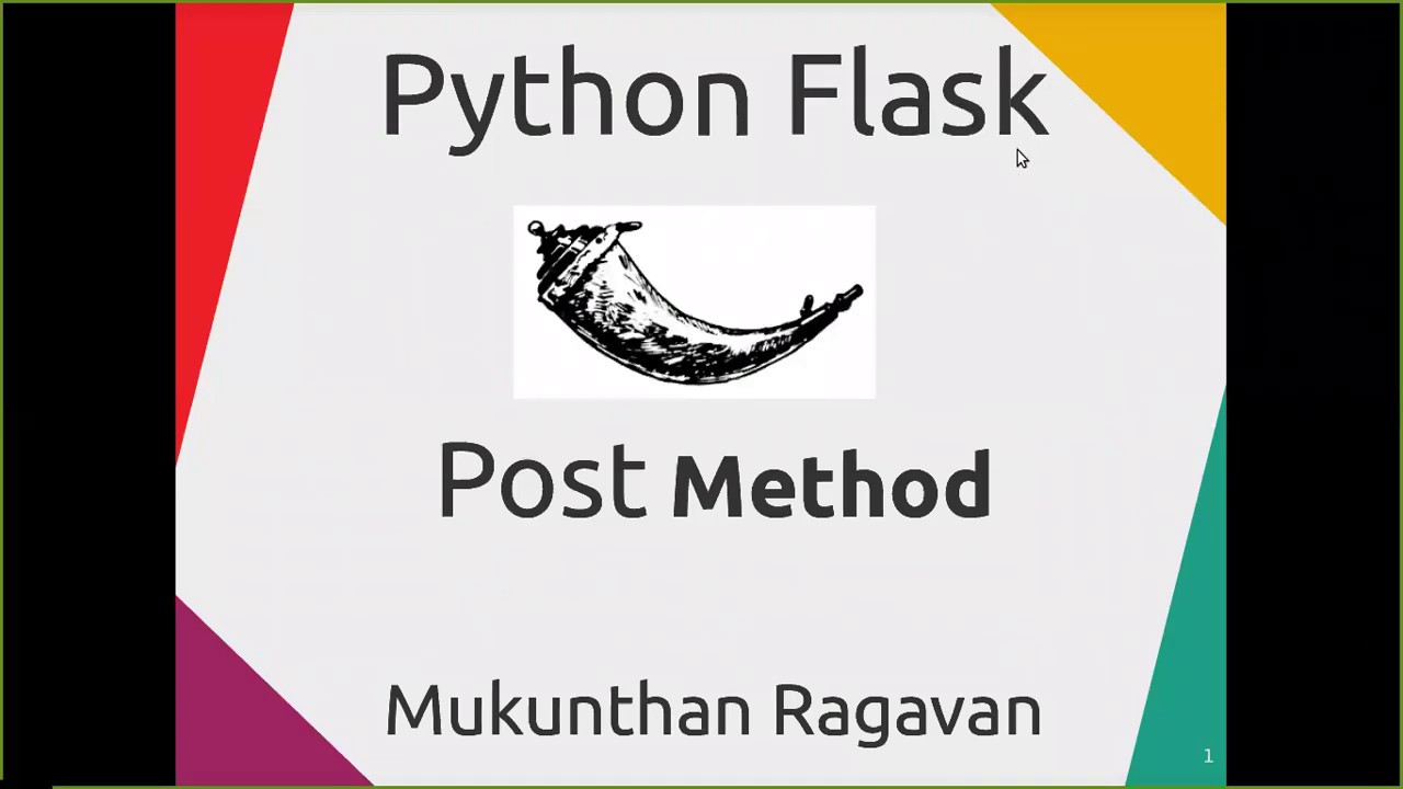Python Flask - POST Method