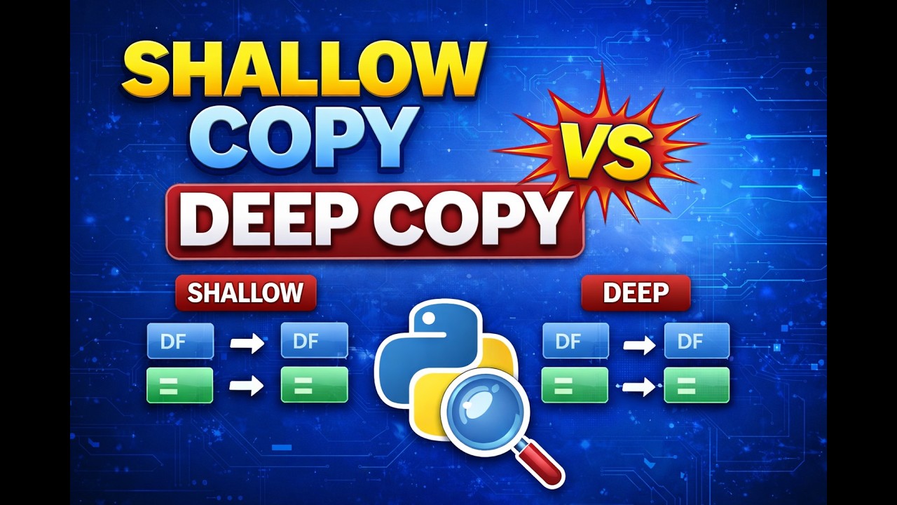 Shallow Copy vs Deep Copy in Python - Explained Clearly with Code