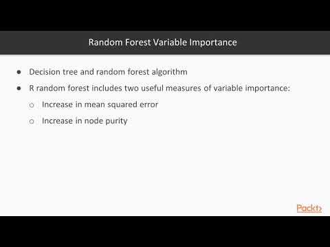 Learn Getting Started with Machine Learning in R Random Forest on the Pima Dataset | packtpub ...