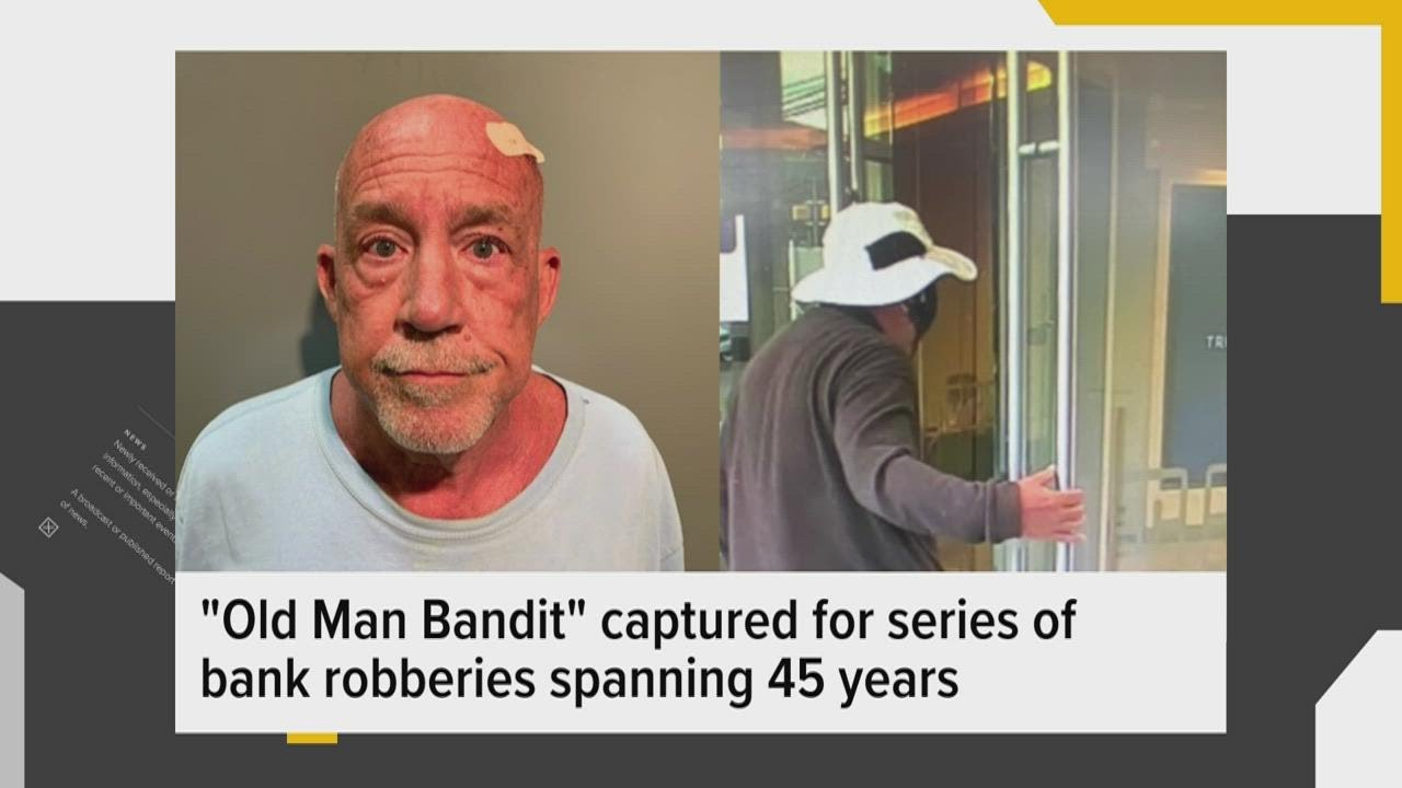 'Old Man Bandit' captured for series of bank robberies spanning 45 years | Open Mic