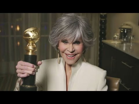Jane Fonda - Cecil B. DeMille Award | Golden Globes 2021 Full Backstage Interview