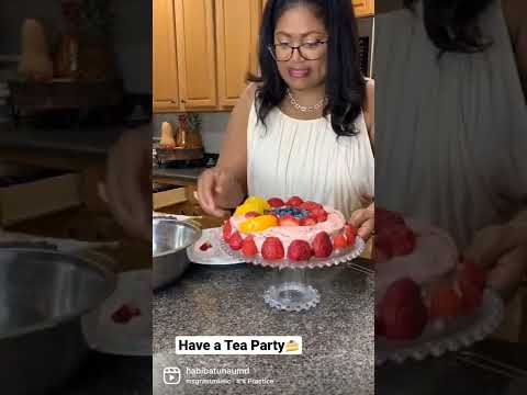 Tea party & other hosting tips on Kenton & Habiba #teaparty #teatime #afternoontea