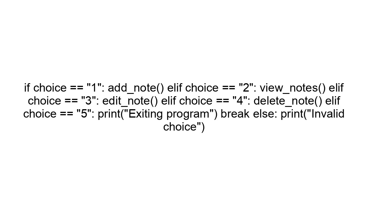 Build a Notes App in Python | Beginner Project Tutorial