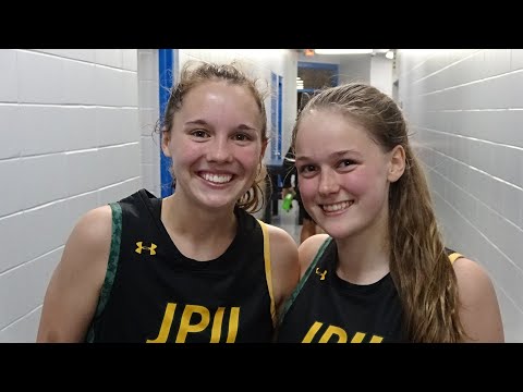 Ashlyn Plott, Abigail Laue lead St. John Paul II over Falkville 51-22