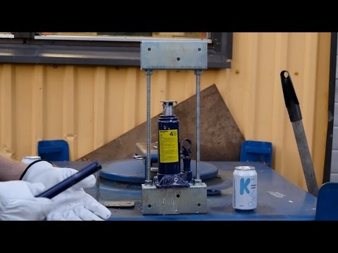 How to Build a Mini Hydraulic Press