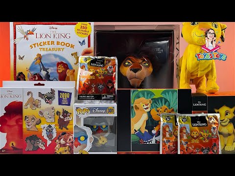 Unboxing and Review of Disney Lion King Toys Collection