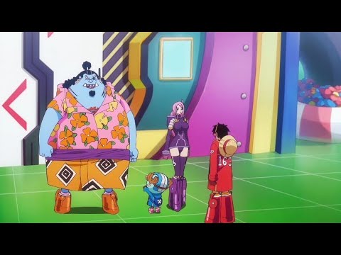Luffy,bonney, chopper and Jimbe Egghead outfits (English sub) l One Piece Latest Episode