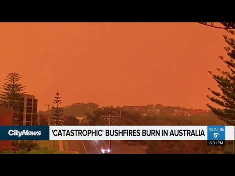 Fires continue to burn in California and Australia
