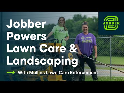 The BEST software for Lawn Care & Landscaping Businesses | Jobber Review by Mullins Lawn Enforcement