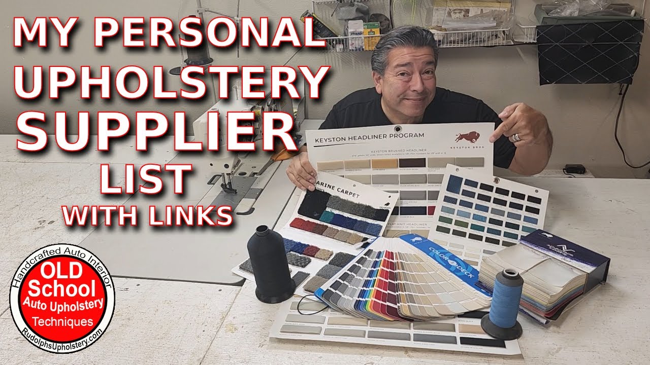 Best Suppliers for Upholstery Materials You Can't Find on Amazon!