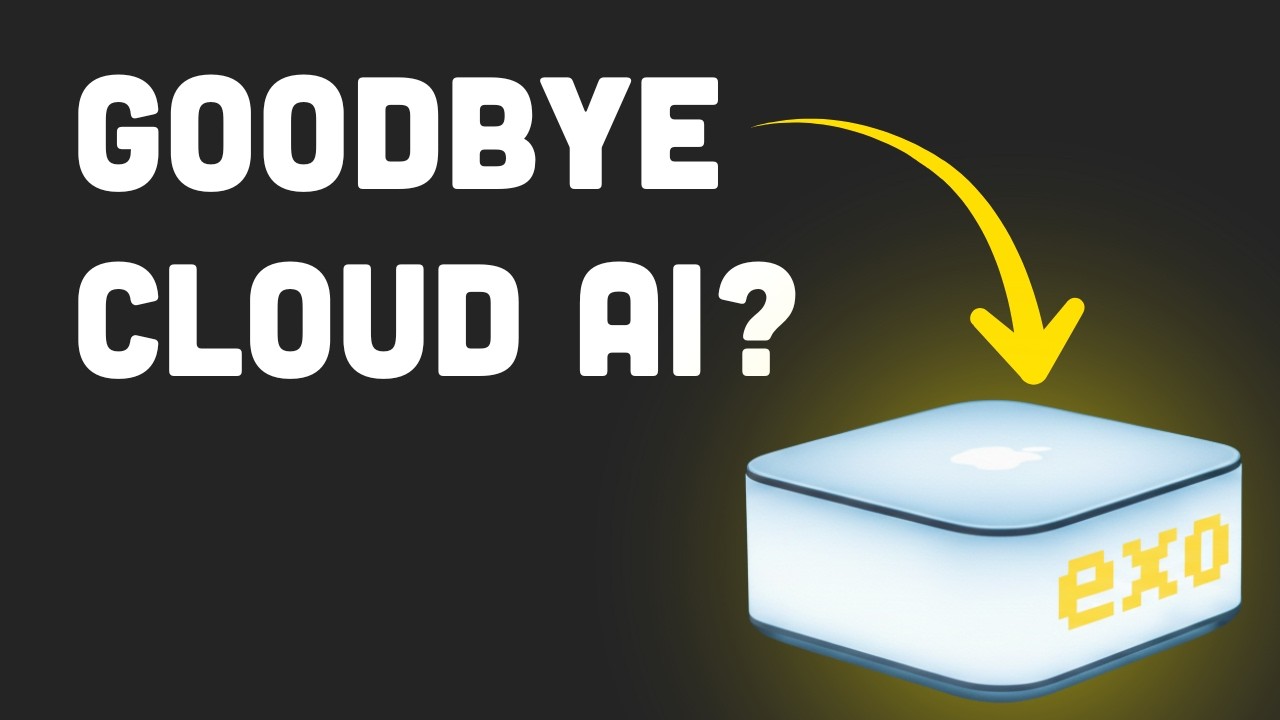 Goodbye AI Cloud Bills... Exo Runs AI on Your Own Devices
