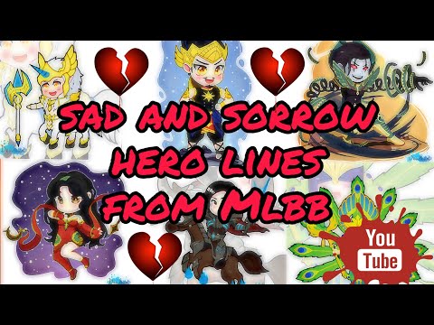 Sad Hero quotes Mlbb | Tiktok Compilation | ft. sad piano instrumental |Mobile legends Heroes |