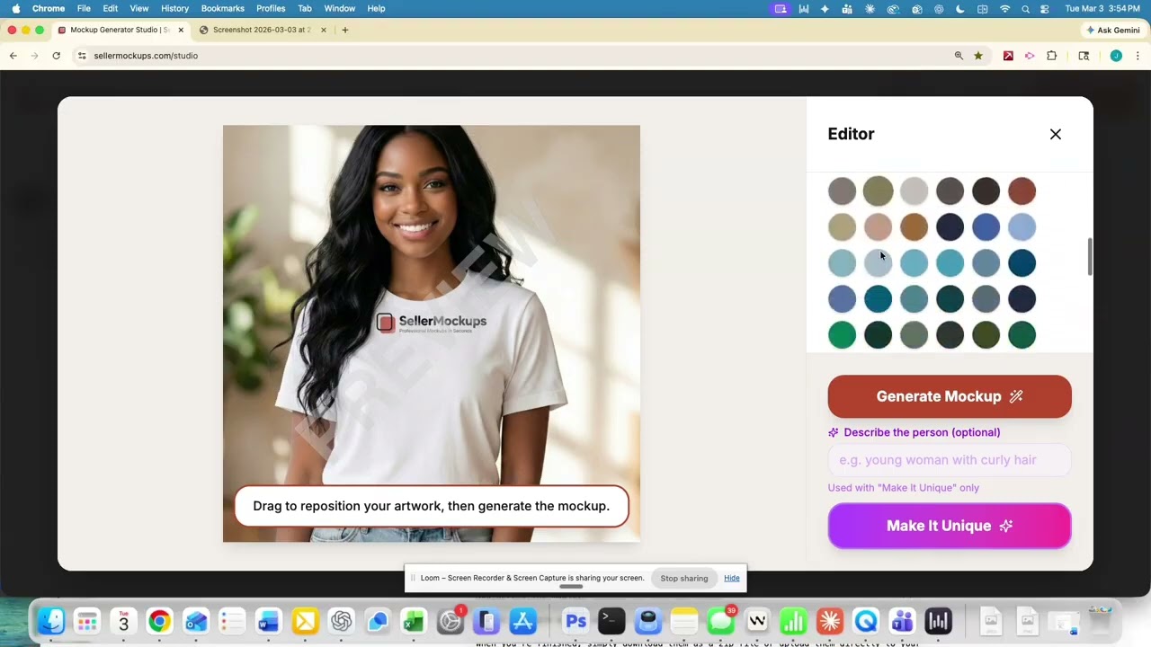 Stop Using The Same Etsy Mockups Everyone Else Uses | SellerMockups Demo