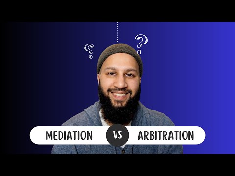 Divorce Mediation vs Arbitration