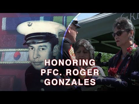 PFC Roger Gonzales Funeral