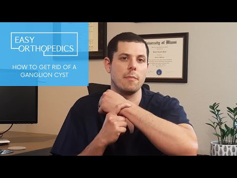 How to get rid of a ganglion cyst
