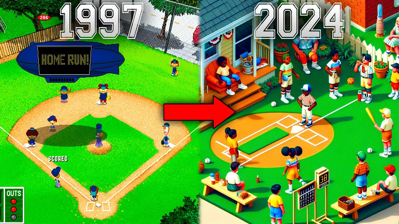 Backyard Baseball '97 But 27 YEARS Later!