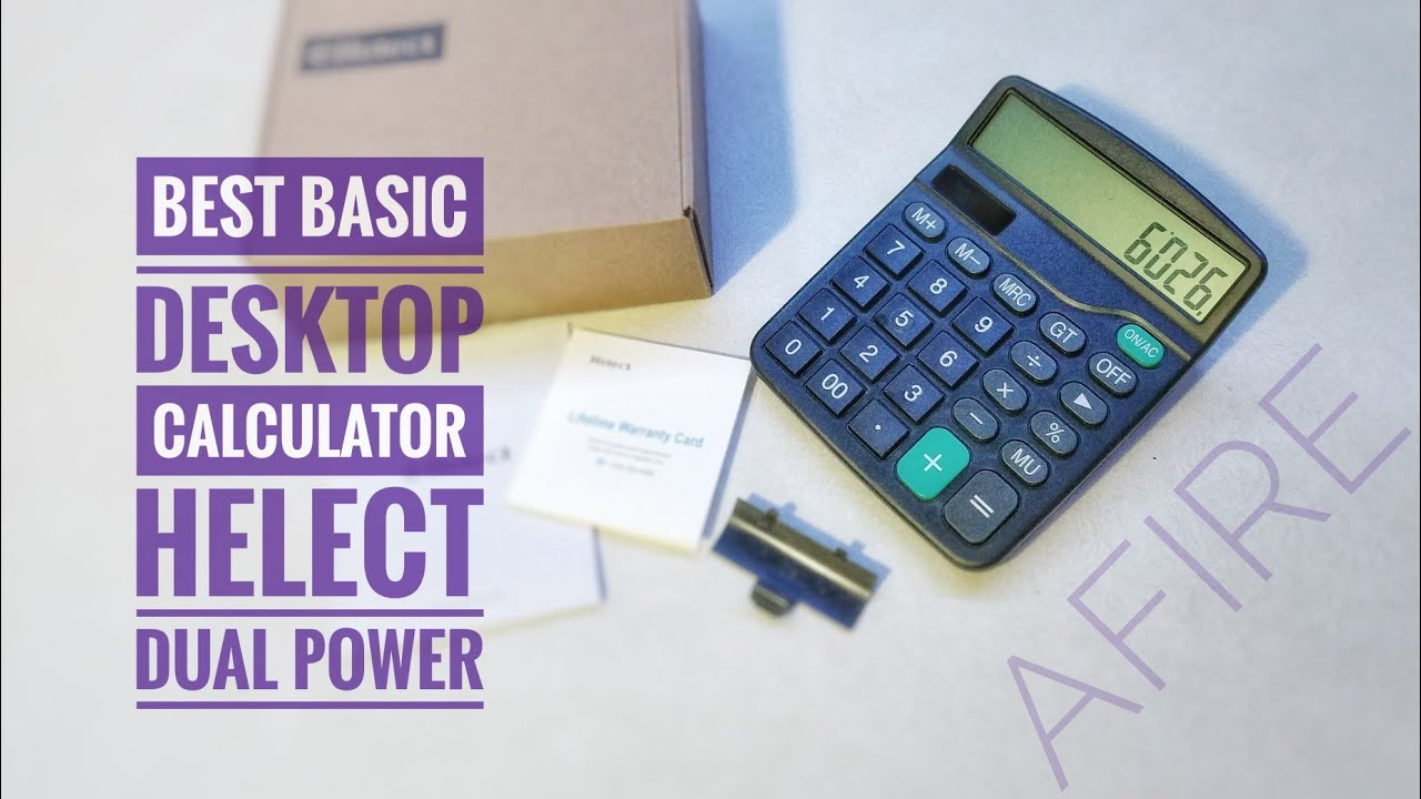 Best Budget Desktop Calculator:  Helect Standard Function