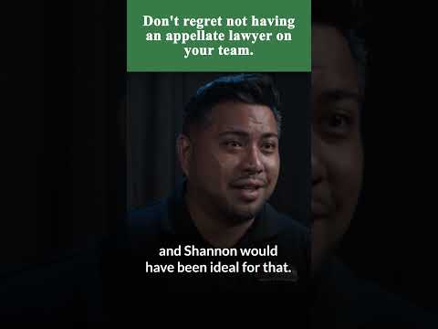 Don’t Regret Not Having An Appellate Lawyer On Your Team