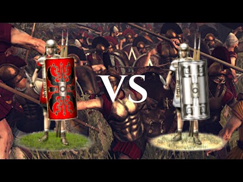 ROME TOTAL WAR REMASTERED: Legionary Cohort VS Silver Shield Legionnaires