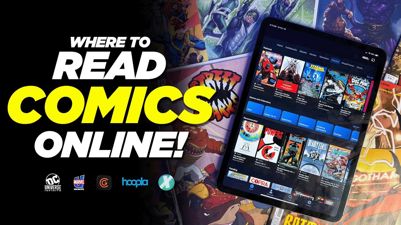 Best Comic Reading Apps in 2026! | Marvel Unlimited vs GlobalComix, DC Universe Infinite