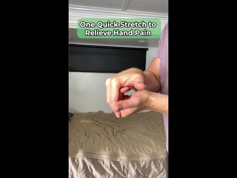 One Quick Stretch to Relieve Hand Pain