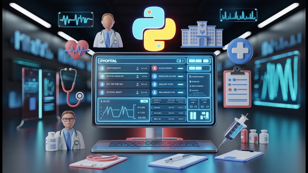 🏥 Advanced Hospital Management System (OOP + Menu Driven) || Python projects for every Python dev.