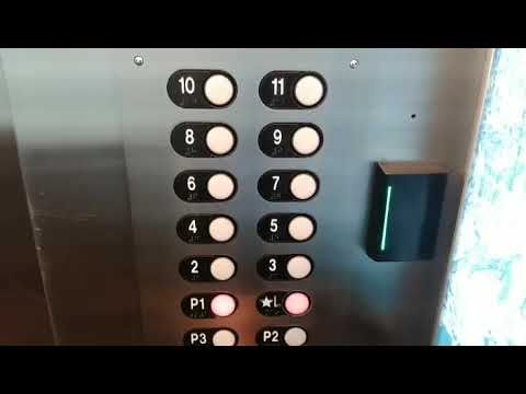 COMPLETELY RENOVATED: Tour of the Modernized US Elevators at 11645 Wilshire Blvd Los Angeles, CA