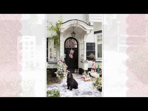 Outdoor christmas decoration for your front porch