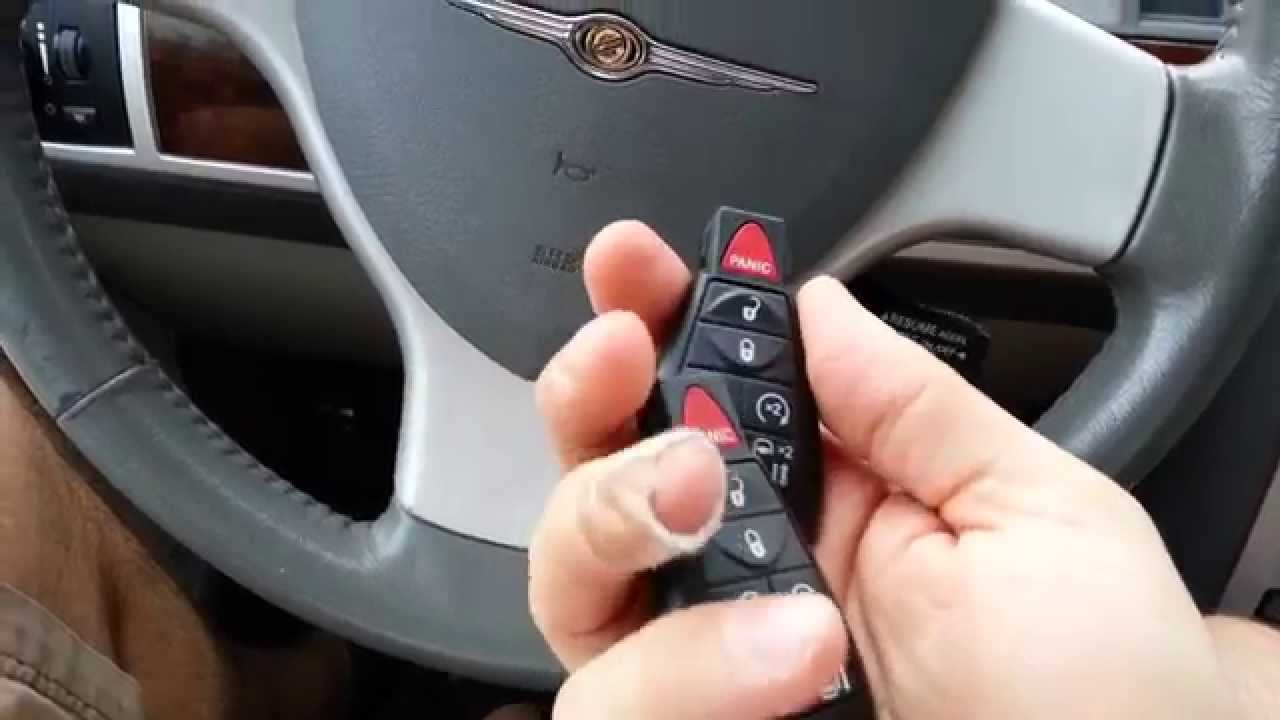 2010 Chrysler Town & Country - Keyless Entry Remote Programming Steps
