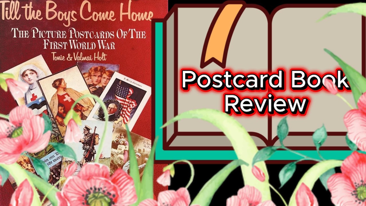 My Postcard Library, a book review. #ww1 #postcards #bookreview #philately #history