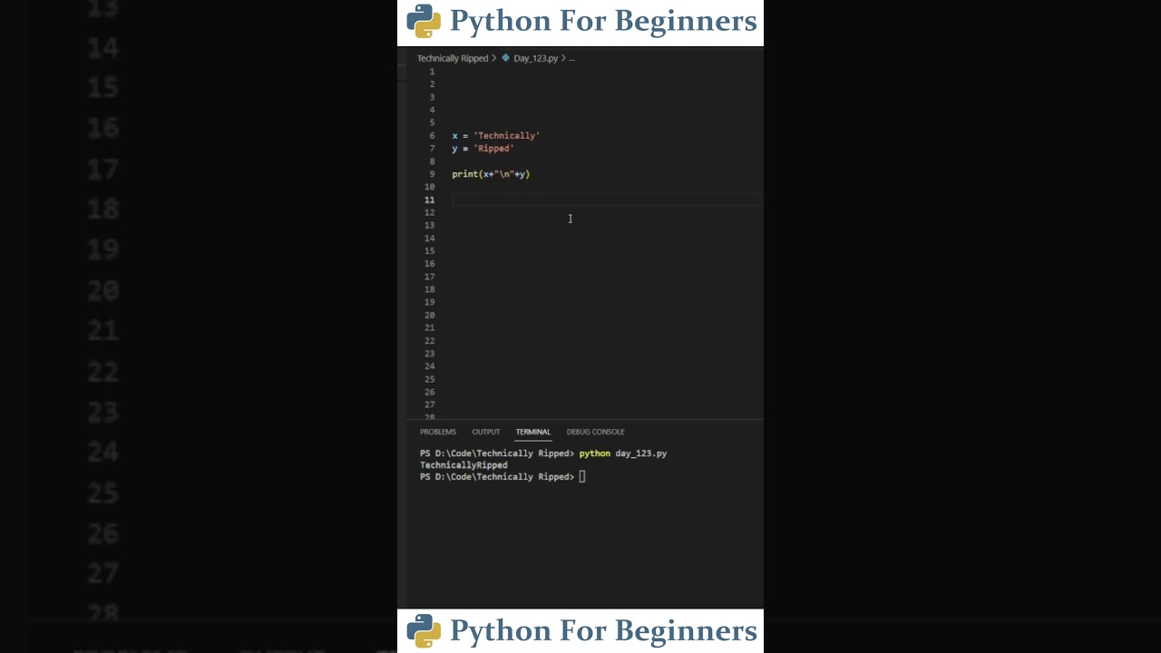 Printing Multiple Lines With Python | Python Tutorial