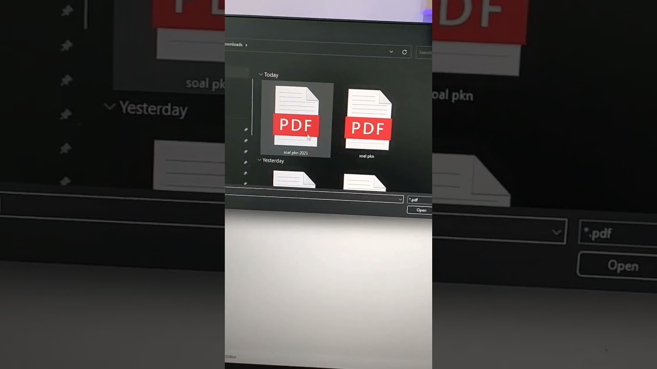 Cara Membuka File PDF Yang Lupa Password