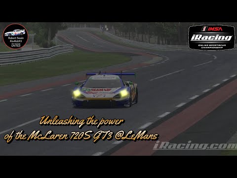 Learning the Ins and Outs of the McLaren 720S GT3 at IMSA LeMans