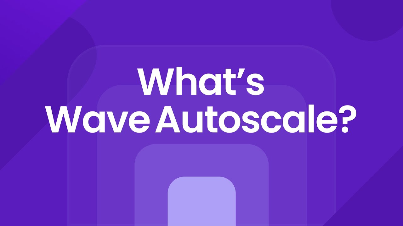 Optimize Cloud Autoscaling with Wave Autoscale | AI-Driven Cloud Management