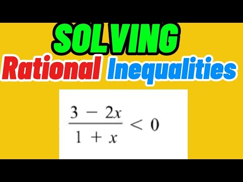 Solving rational Inequalities #maths #basicproblems #education #edexcel #school #algebra