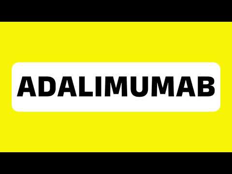 How to Pronounce Adalimumab (Medication for autoimmune diseases) Correctly