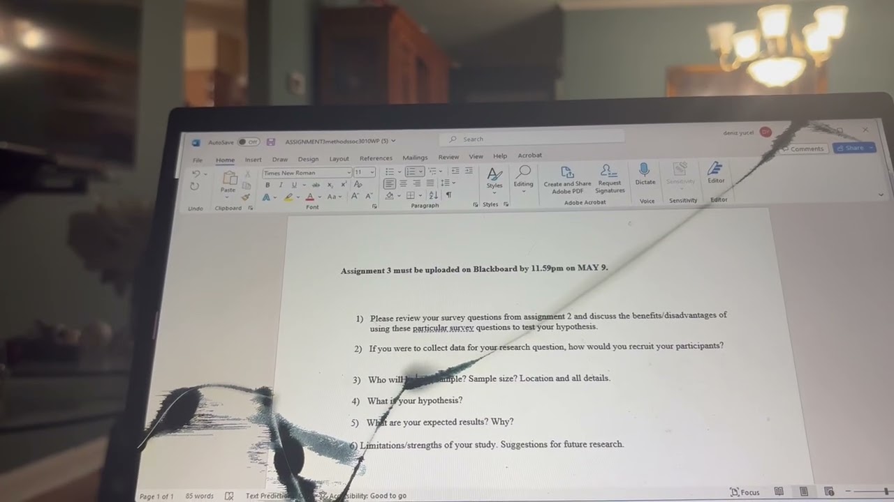 Assignment 3 instructions