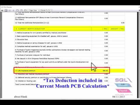 SQL Payroll_03How To Insert TaxBenefit TaxDeduction
