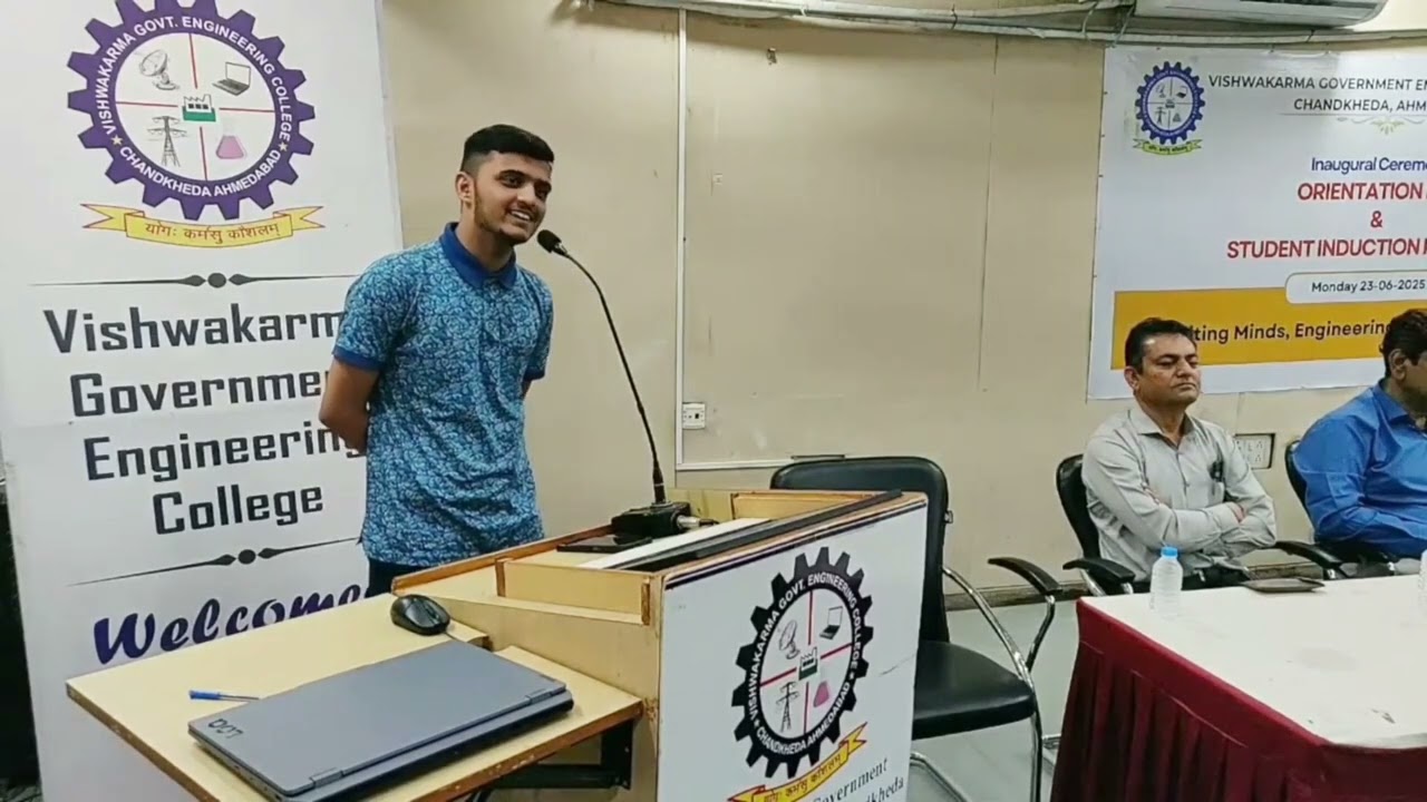 Induction Program 2025 | Student Feedback & First Impressions at VGEC