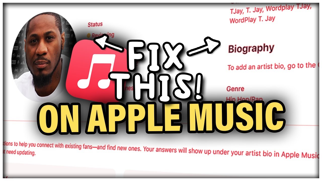 How to Update Your Apple Music Artist Profile