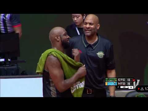 Madarious Gibbs ejection Dolphins vs Catfish