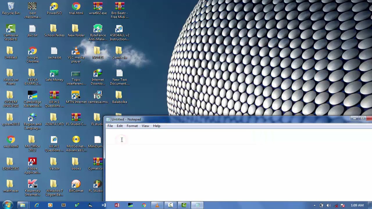 Shutdown Computer Using Notepad 1
