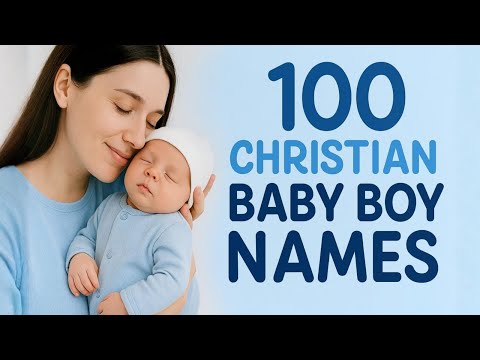 100 nombres cristianos para niños con significado | Nombres bíblicos únicos y modernos para niños