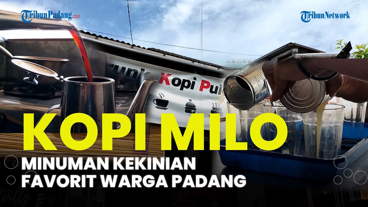 Menilik Pembuatan Kopi Milo, Minuman Kekinian yang Digandruingi ...