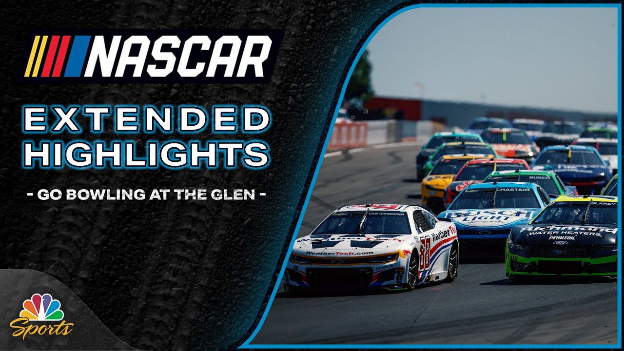 NASCAR Cup Series 2025: Go Bowling at the Glen | EXTENDED HIGHLIGHTS | Motorsports on NBC