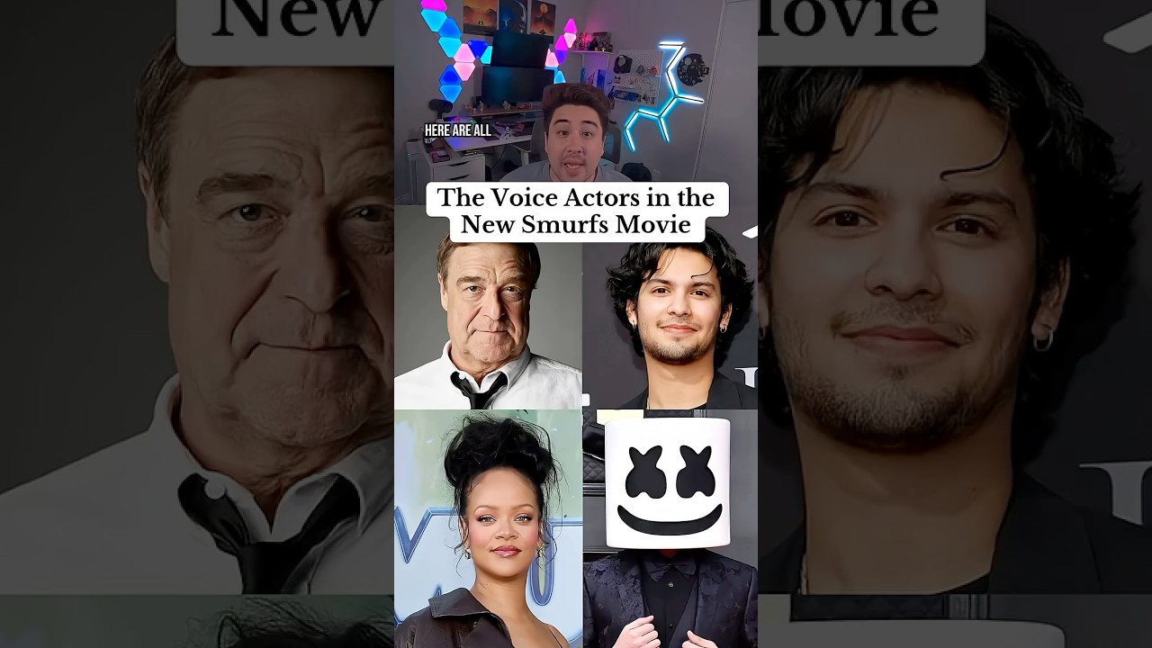Behind the Voice Actors in the New Smurfs Movie!